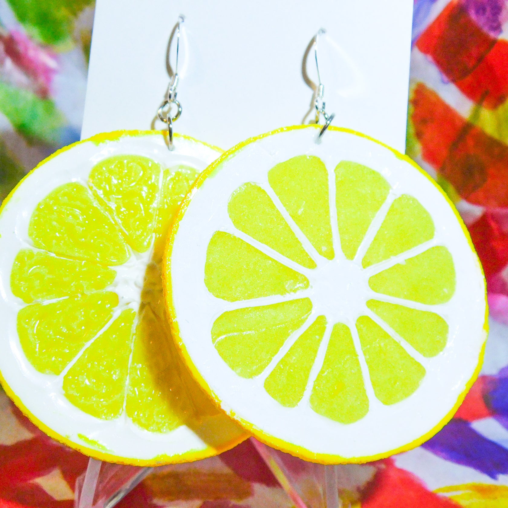 Lemon Slice Earrings – Chlosoup Earrings
